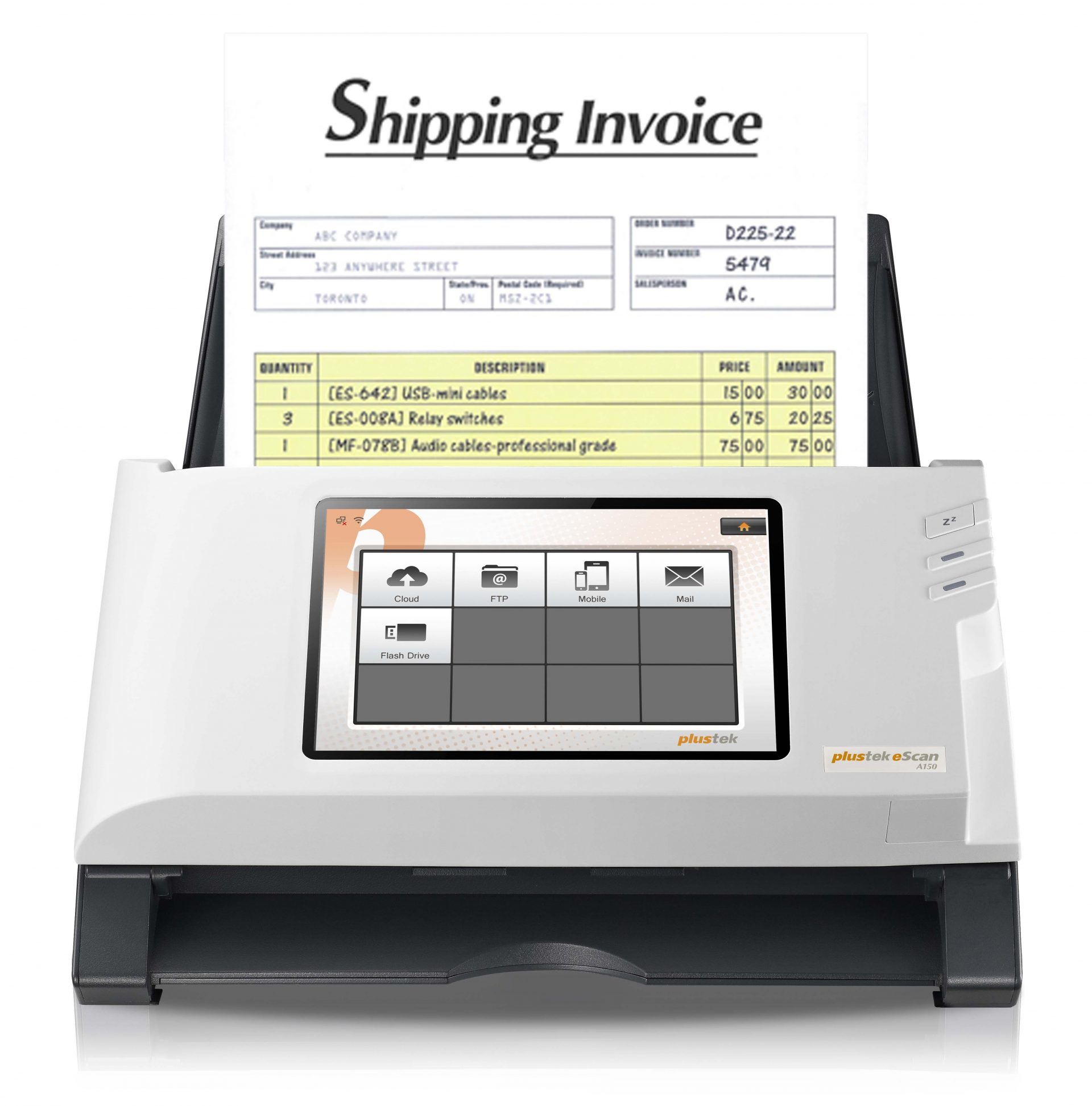 Plustek introduce teclas de acceso directo en su escáner eScan A150 ...