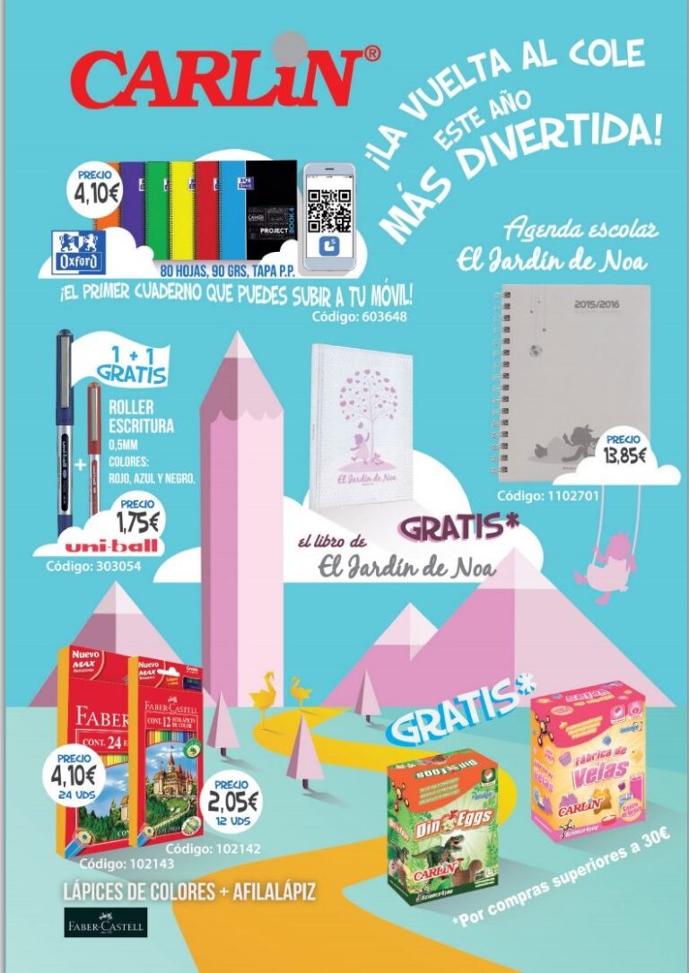 Carlin renueva su catálogo para “La vuelta al cole” | Candás 365
