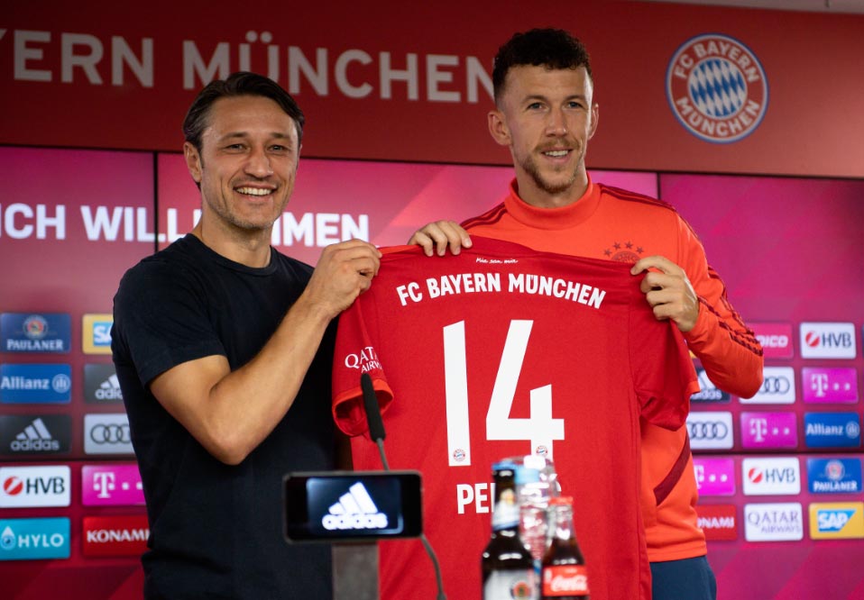 Perisic ya luce la camiseta del Bayern | Candás 365