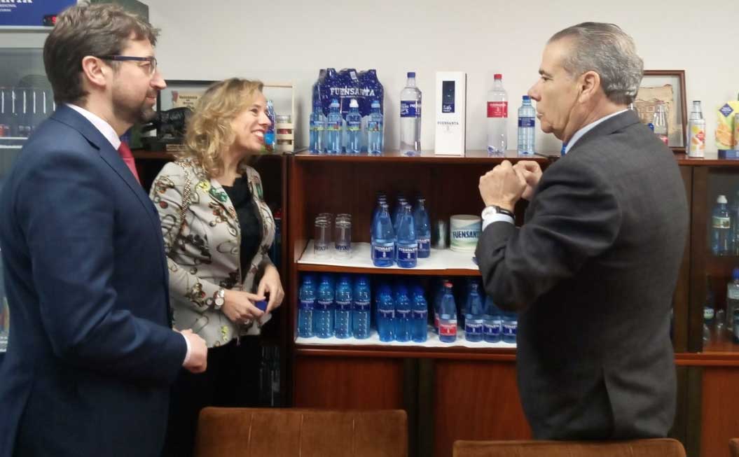 Díaz Aguado y Enrique Fernández han visitado la planta de Fuensanta en ...