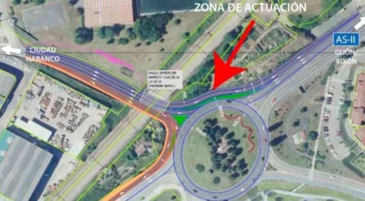 Reforma de la glorieta de Luis Oliver en Oviedo | Candás 365